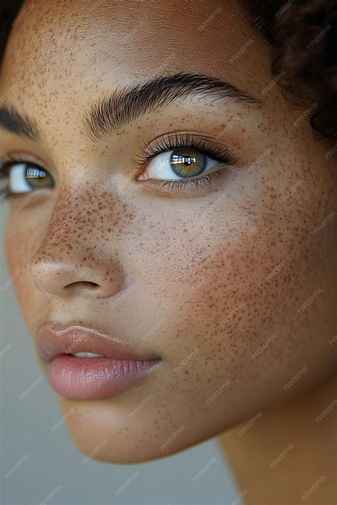 Hyperpigmentation On Forehead Highlighting Contrasting Skin Tones And