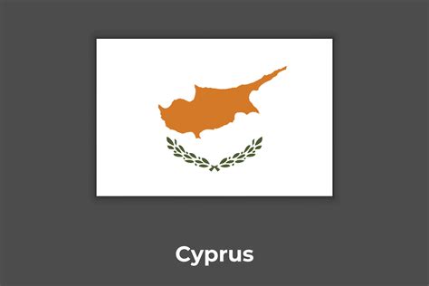 The Realistic National Flag Of Cyprus 9290931 Vector Art At Vecteezy