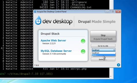 Windows Tools Git Drush With Acquia Dev Desktop Friendly Drupal Free Drupal Tutorials