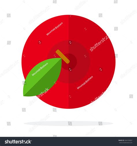 Red Apple Top View Drop Over 19 Royalty Free Licensable Stock Illustrations Drawings