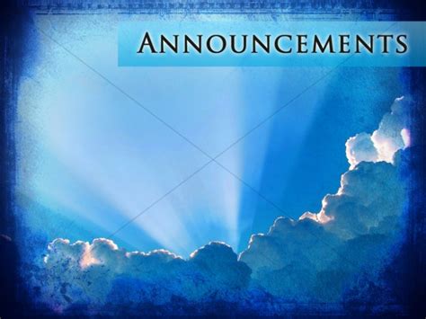 Church Announcement Backgrounds Restoration Fellowship Church Corpus