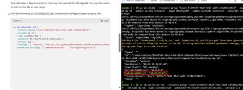 Az Vm Create From Online Training Module Doesnt Work Microsoft Qanda