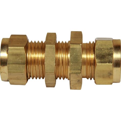 Compression Bulkhead Coupling Fitting 12