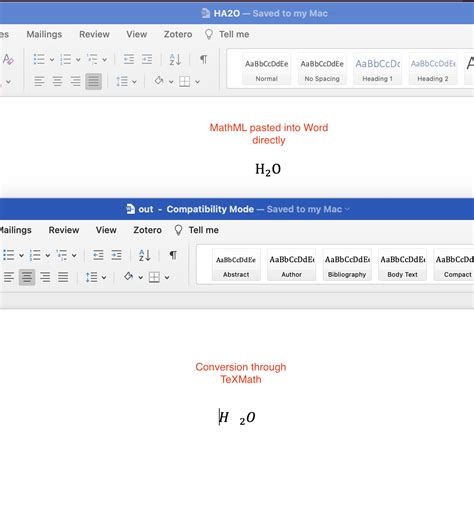 Mhchem Conversion Mathml To Oomlmathml Equation Leads To Additional Width In Equation · Issue