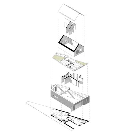 Exploded Axo Diagram For East London Architecture