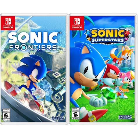 Sonic Frontiers Nintendo Switch And Sonic Superstars Nintendo Switch