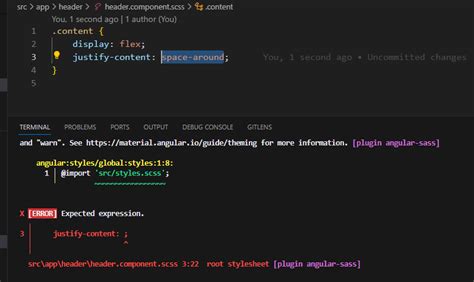 Sass Angular 17 Ide Not Recompiling After Scss Error Stack Overflow