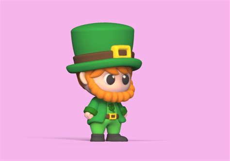 3d File Cute Saint Patrick 👨 ・3d Printable Model To Download・cults