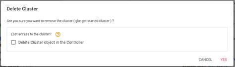 Learn KOP Deprovision GKE Cluster Rafay Product Documentation