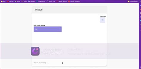 Finished A Real Time Chat Application With Deepanshu Gaur Posted On The Topic Linkedin
