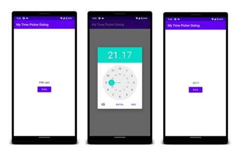 Membuat Timepickerdialog Di Android Dengan Kotlin Jasa Pembuatan Web