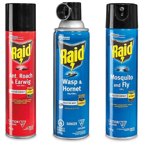 Wasp Spray Roach Spray Raid® Insecticides In Stock Ulineca In 2024