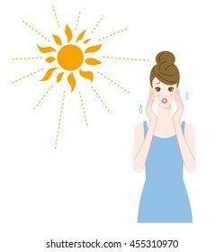 Tia UV từ mặt trời làm Vector có sẵn miễn phí bản quyền 761508868 Shutterstock