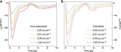 Comparison Of Measured And Simulated Magnetization Dynamics Mt In