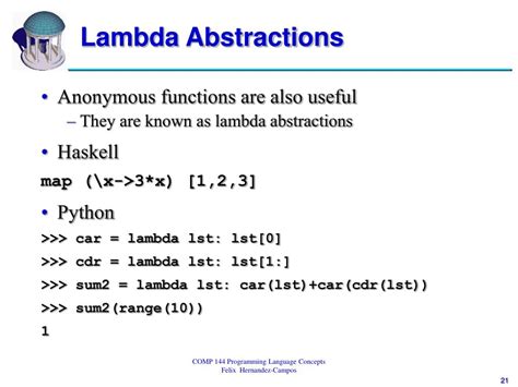 Ppt Lecture 21 Functional Programming In Python Powerpoint Presentation Id 911589