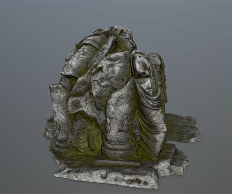 Artstation Statue Game Assets