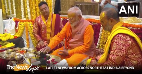 Gujarat Pm Modi Offers Prayers At Somnath Jyotirlinga Mandir