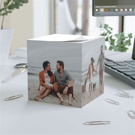 Personalized Note Cube With Your Cherished Memories On All Sides Personalized Sticky Notes