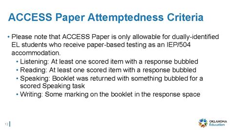 2020 2021 Wida Access Testing Information And Reminders