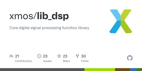 Github Xmoslibdsp Core Digital Signal Processing Function Library