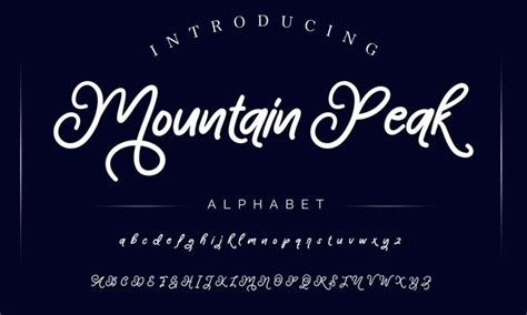 Premium Vector Hand Drawn Vector Alphabet Modern Monoline Signature Script Font Elegant