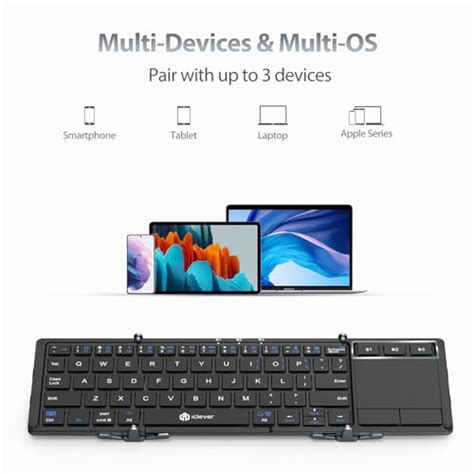 Electronikz IClever BK08 Bluetooth Keyboard Review A Portable And Versatile Typing Solution