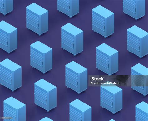 파란색 배경에 등색 상점 서랍 단일 색상 워크샵 도구 3d 렌더링 Diy에 대한 스톡 사진 및 기타 이미지 Diy 건설 장비 고체 Istock