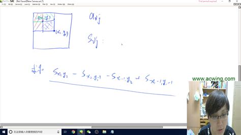 Acwing 796 子矩阵的和 Acwing Acwing 796 子矩阵的和 Acwing