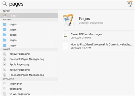 Macos Spotlight Show Recently Opened Files Of Application Ask