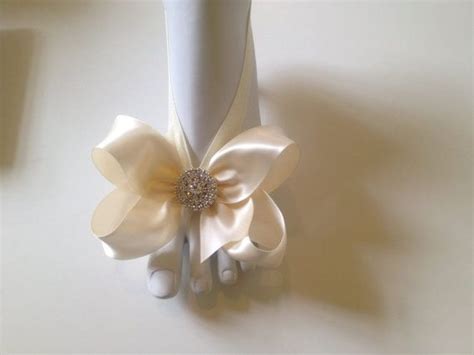 Ivory Bridal Flip Flops Elegant And Comfortable