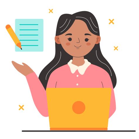 Editing Editor Working Job Laptop Employee Office Illustration Download On Iconfinder