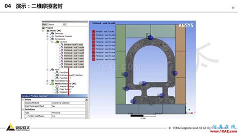 ansys General Contact在接触定义中的运用 页PPT 视频 Ansys培训Ansys有限元培训Ansys workbench培训ansys视频教程ansys