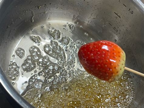 딸기탕후루 만들기 탕후루 시럽 끓이기 설탕 비율