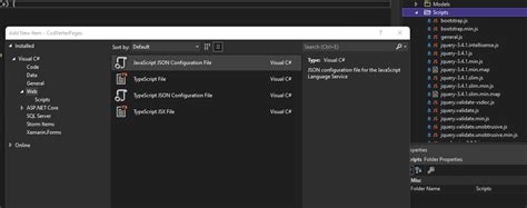 Asp Net Mvc Adding Javascript File To Mvc Project In Vs Stack