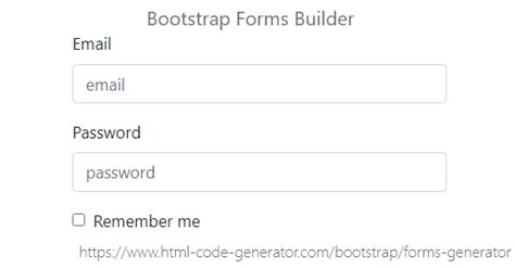 Bootstrap Form Builder Online Drag And Drop Forms Builder