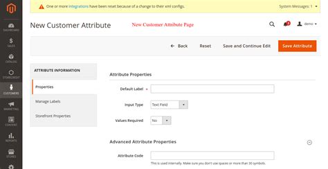 Customer Attributes Extension Magento 2 Extension By Elsnertechnologies