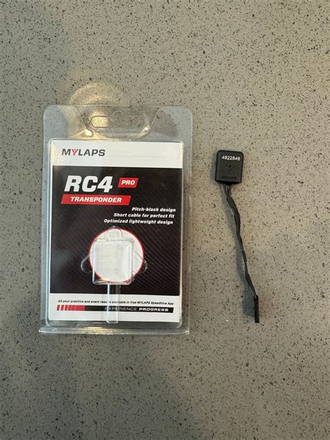 MYLAPS Black RC4 Pro Transponder R C Tech Forums