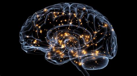 Premium Photo A Closeup Of A Persons Brain Scan With Areas Highlighted Where Neuroplasticity