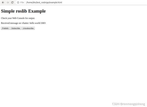 利用websocket实现ros与web的交互rosbridge Websocket Csdn博客 利用websocket实现ros与web的交互rosbridge Websocket Csdn博客