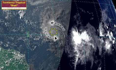 Tormenta Tropical Bret Se Forma En El Atlántico Dónde Afectará