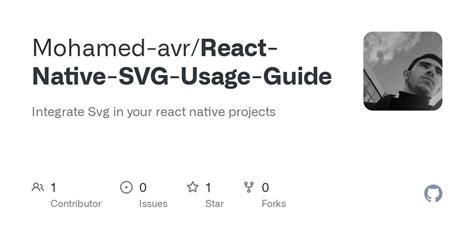Github Mohamed Avrreact Native Svg Usage Guide Integrate Svg In
