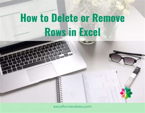 how to delete or remove blank rows in excel
