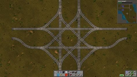 4 Way Rail Intersection Signals Blink Factorio