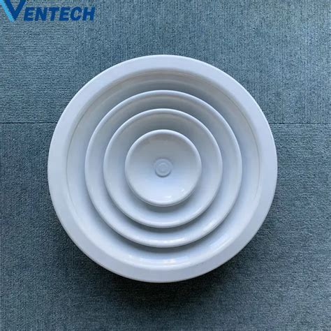 Hvac Ventilation Aluminium Round Ceiling Air Vent Circular Diffuser