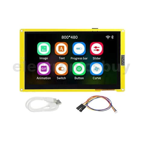 Esp32 S3 For Arduino Lvgl 7 Inch 800480 Smart Display Rgb Lcd Tft