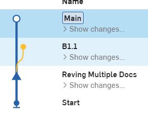 Ways To Clean Up Version Tree Branches Onshape