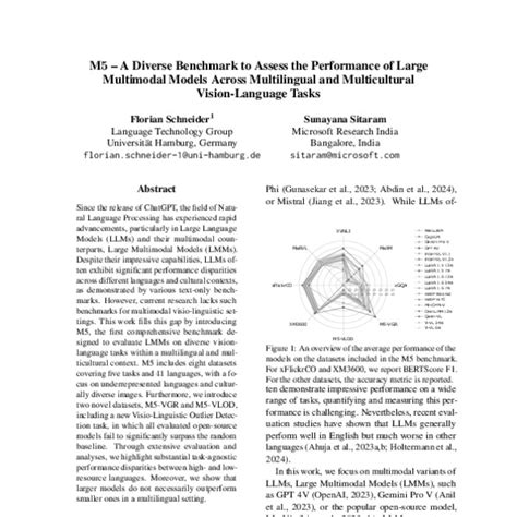 M5 A Diverse Benchmark To Assess The Performance Of Large Multimodal Models Across