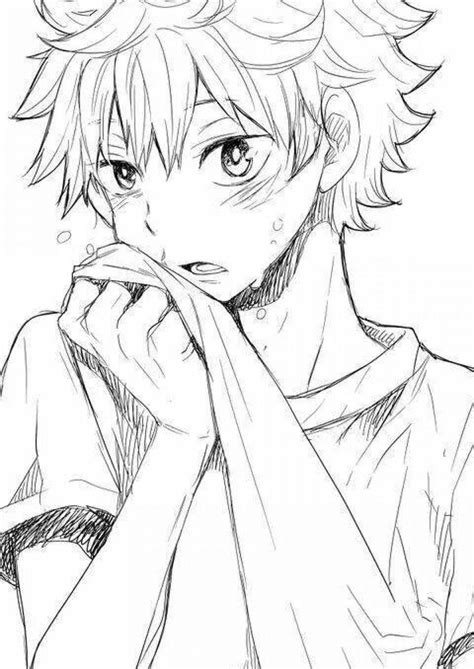 Хината из волейбола для срисовки