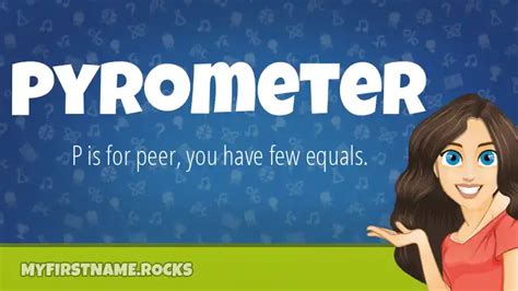 Pyrometer First Name Personality And Popularity