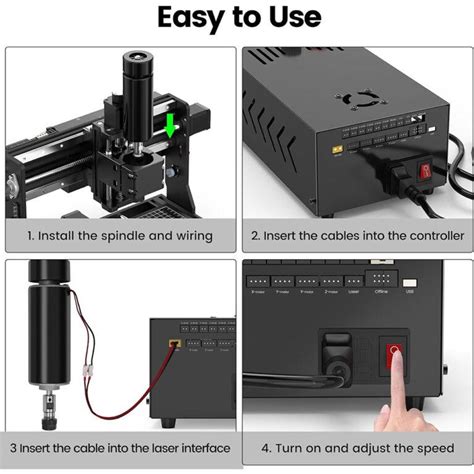 Grbl Controller With Cnc 11000rpm 500w Spindle Motor Kit Roboticsdna